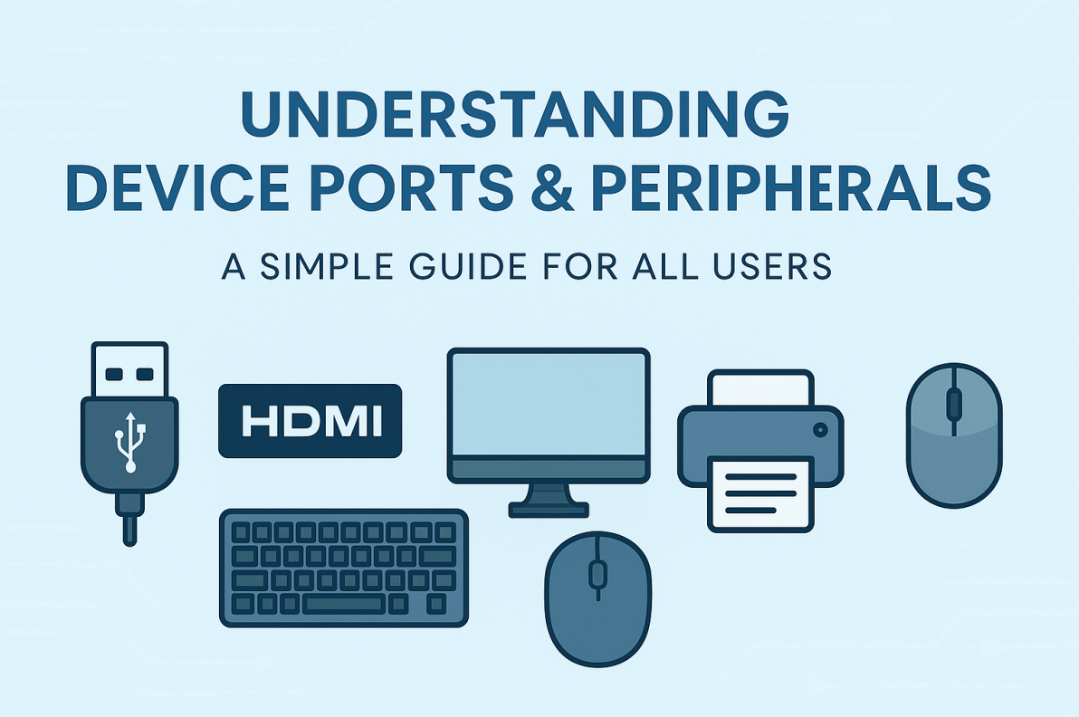 Device Ports & Peripherals Explained for All Tech Users