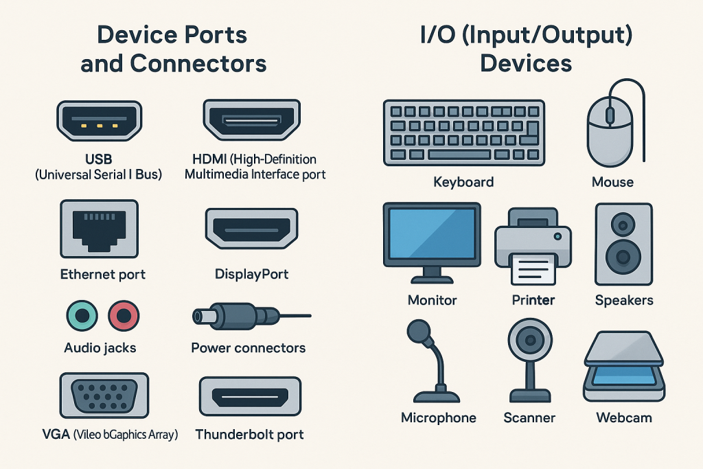 Device Ports & Peripherals Explained for All Tech Users